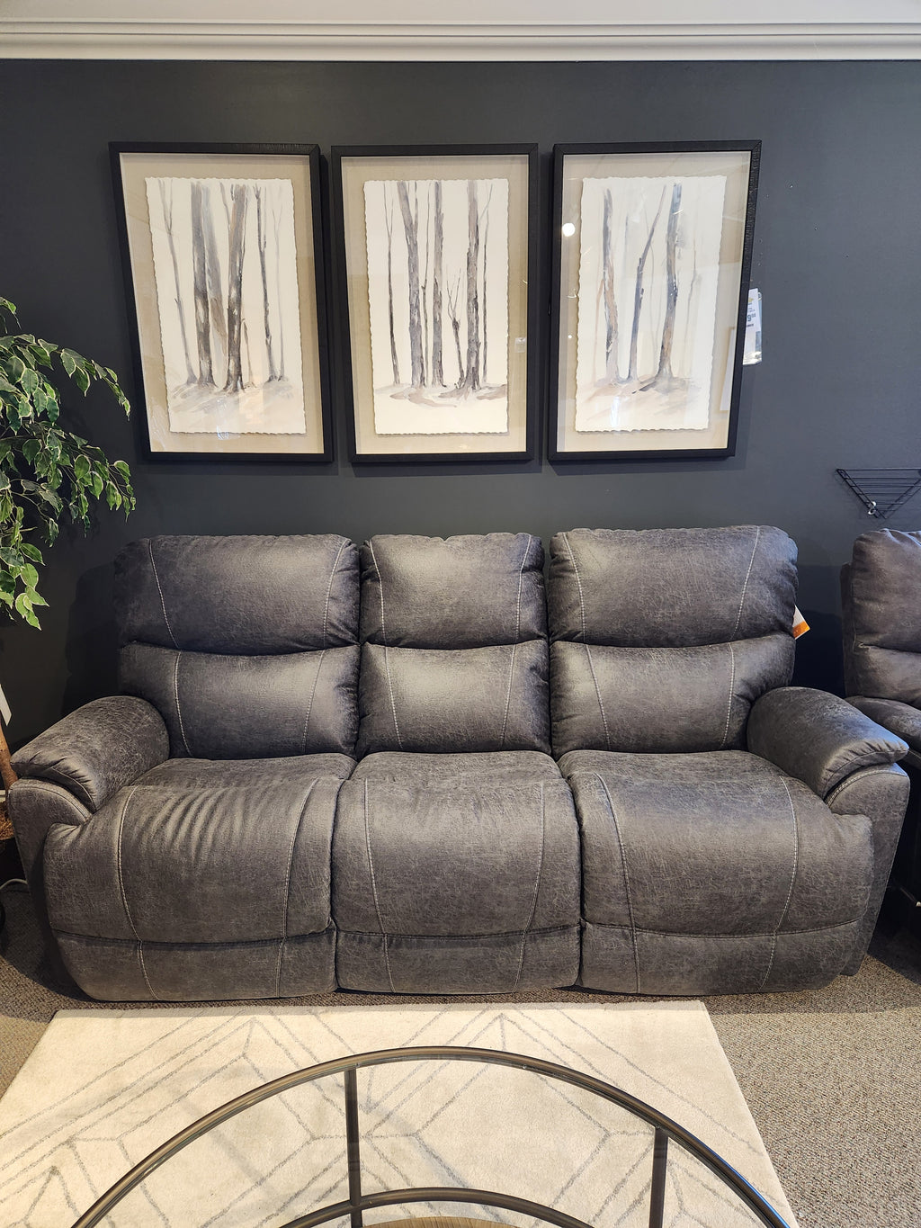 724 Trouper Power Reclining Sofa With Headrest – Conway Furniture