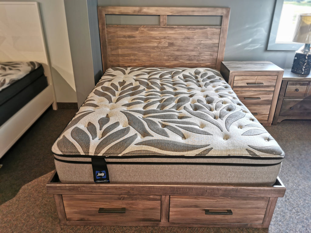 PE-QL Pemberton Q Bed by Handstone | Conway Furniture
