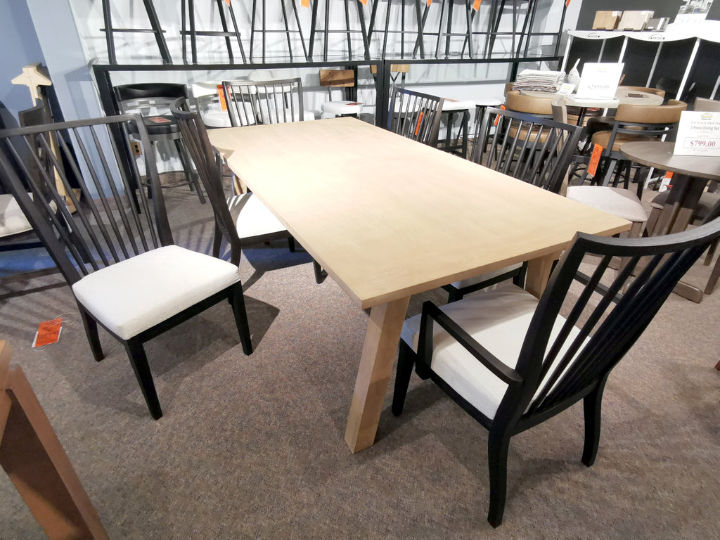 Modern Farmhouse Miller Dinning Table Package | Conway Furniture